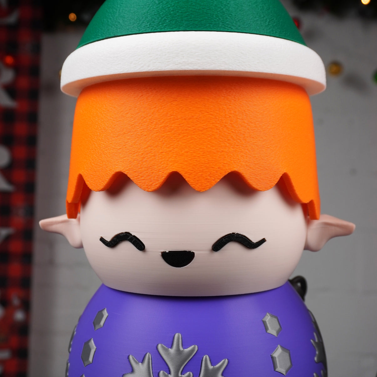 Holiday Totem Pack Vol.1 - Stackable 3D Printable Decor | Titan3D
