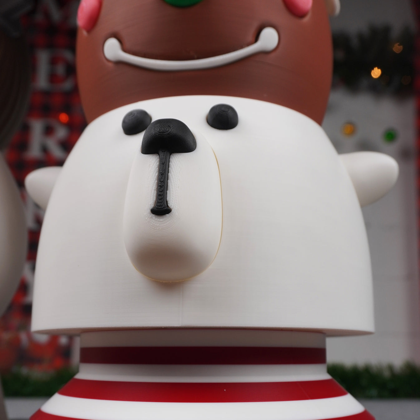 Holiday Totem Pack Vol.1 - Stackable 3D Printable Decor | Titan3D